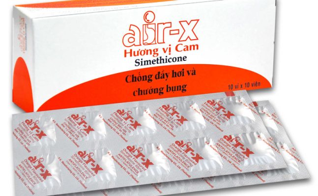 Air-X(hộp 10 vỉ x 10 viên) - CÔNG TY TNHH DƯỢC PHẨM MINH TIẾN